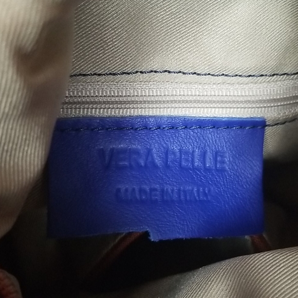 Vera Pelle | Bags | Genuine Italian Leather Crossbody Messenger Bag ...